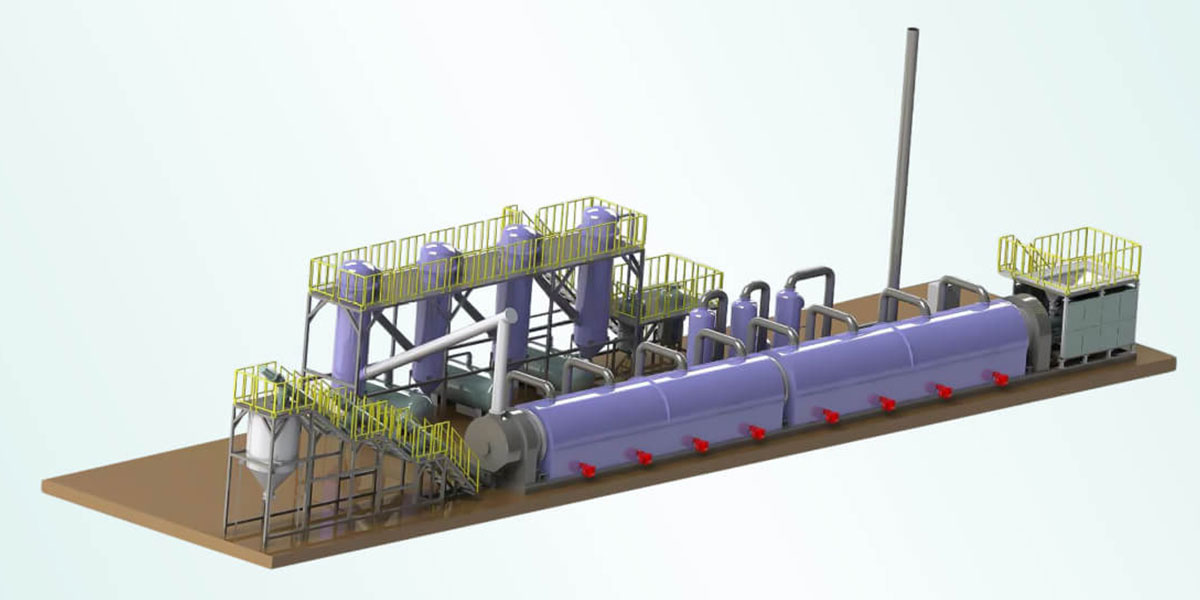 Tyre Pyrolysis Plant Converts Waste Into High-value Products