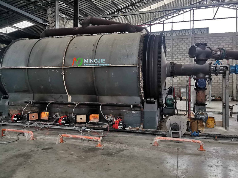 Best Batch Pyrolysis Plant With 6-15T/D Capacity
