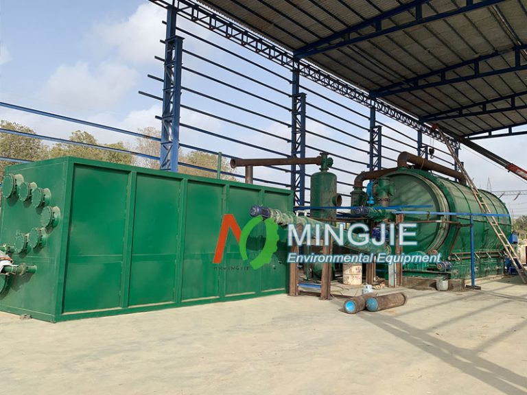MJ-15 Plastic Waste Pyrolysis Plant Installation In Pakistan