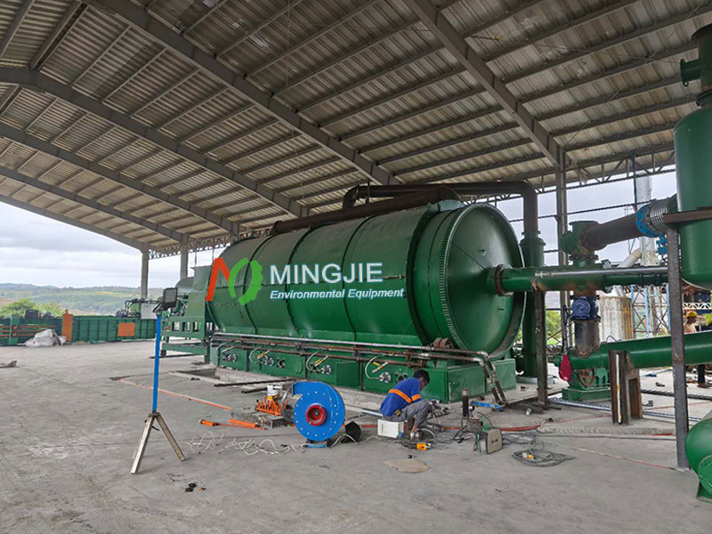 Pyrolysis Of Solid Waste To Achieve Harmless Disposal