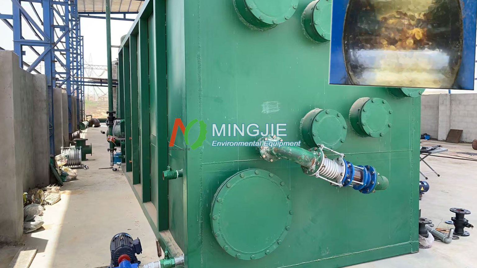 Waste Plastic Pyrolysis To Fuel Oil Plant