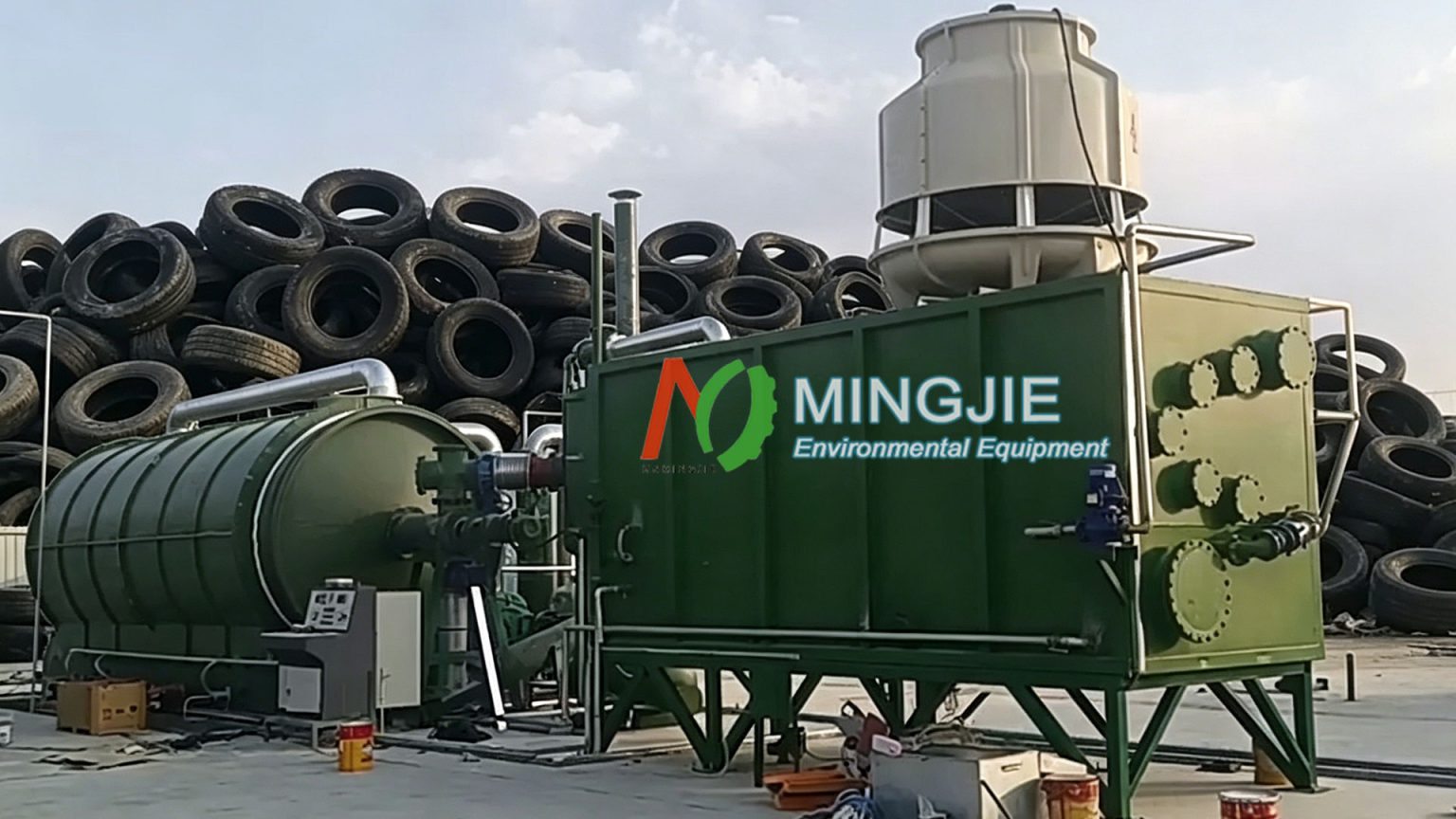 Waste Tire Pyrolysis Equipment Supporting Energy Solutions